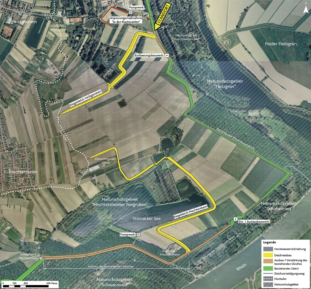 Polder Mechtersheim eingeweiht . Internetportal des Landes Rheinland-Pfalz